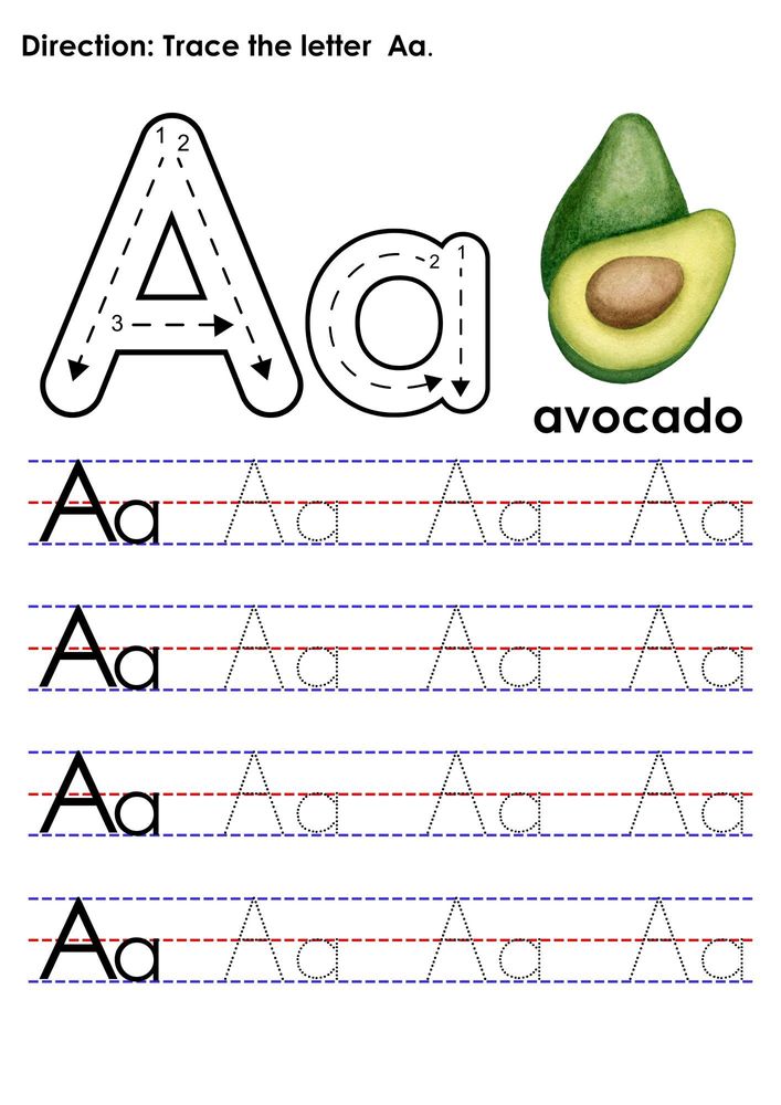 Letter Aa Worksheets 26 Free Printable Letter Tracing Worksheets For