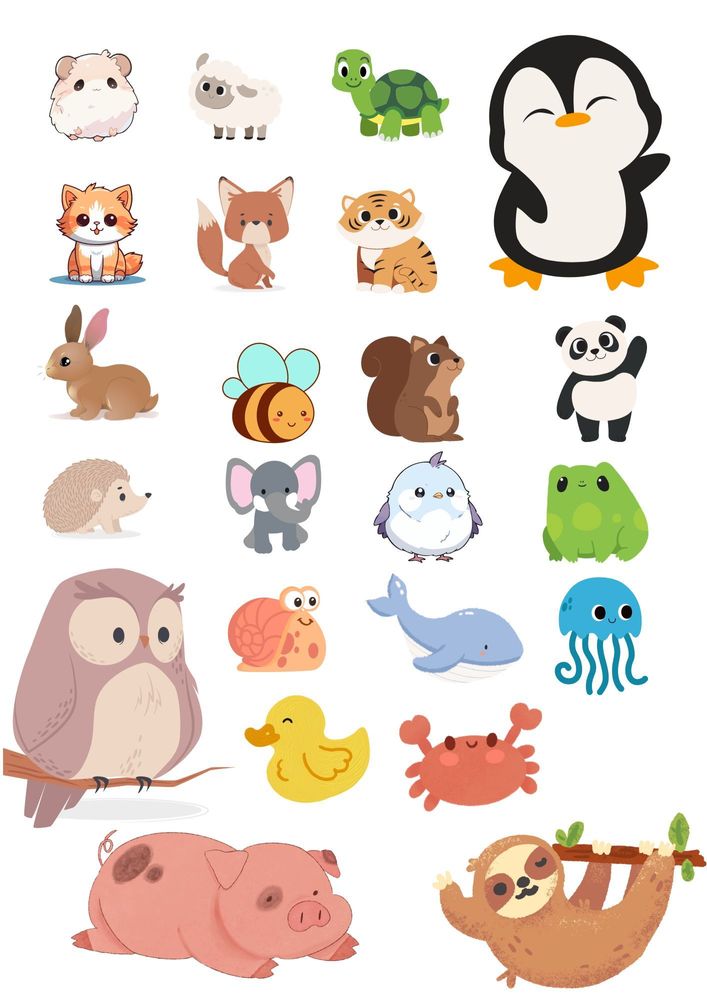 Animal Printable Labels