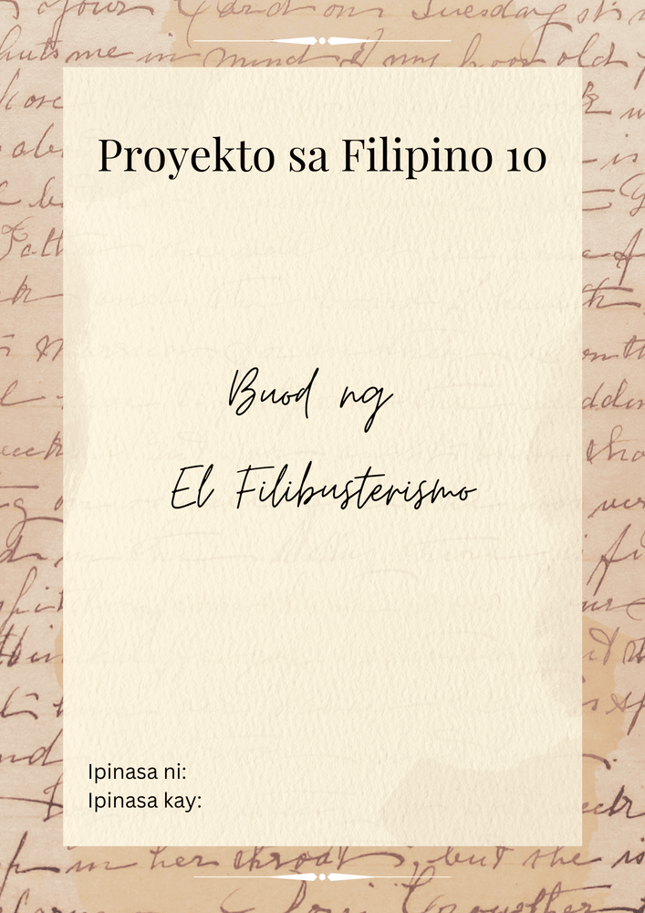 El Filibusterismo Buod