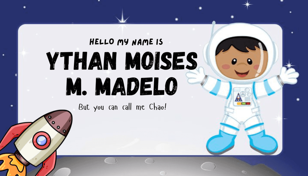 Astronaut Name Patches