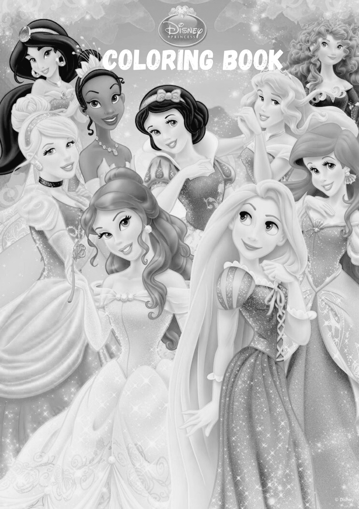 disney princess easter coloring