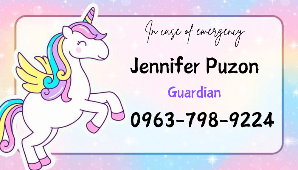 Free Printable Unicorn Name Tag Template - FREE Templates