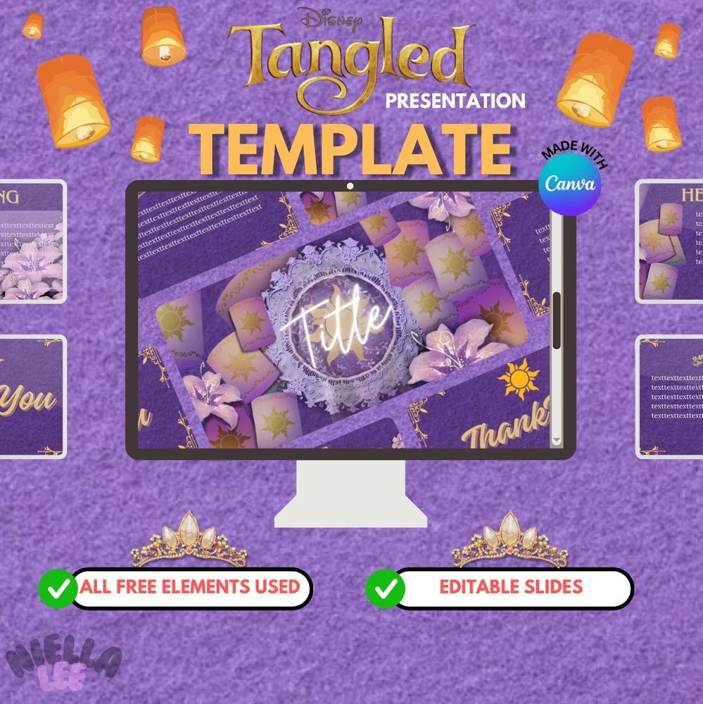 Tangled Wanted Poster Template