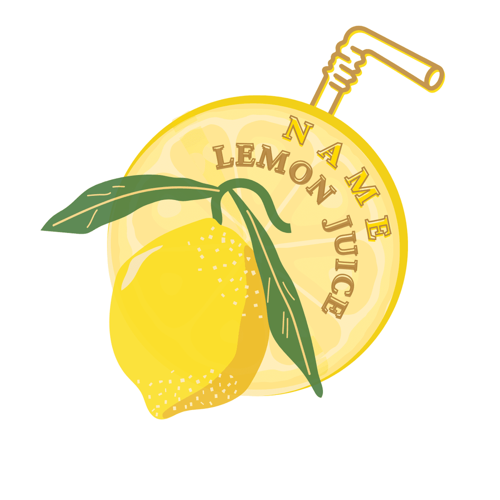 Lemon Juice Logo Design