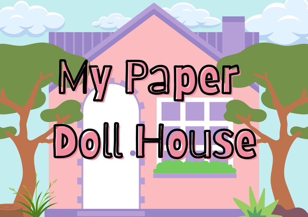 Paper Doll House Template