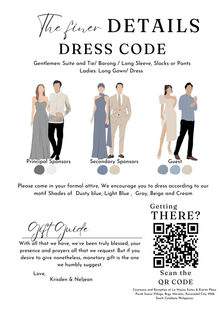 Dress code wedding attire invitation 60 photos - Vianawedding.com