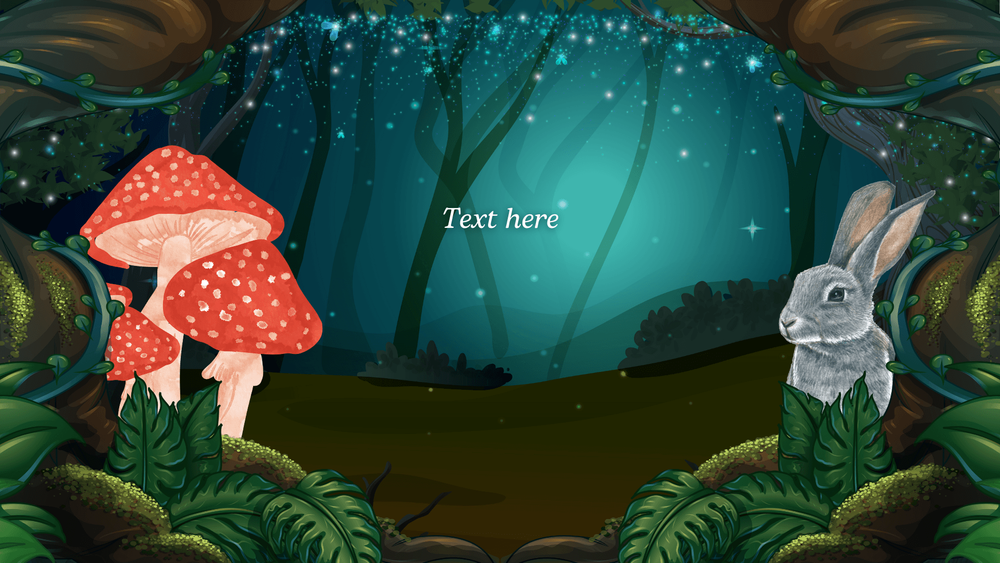 Alice In Wonderland Powerpoint Template