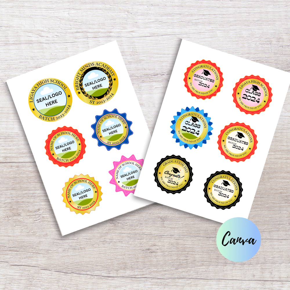 Ribbon Award Template Canva