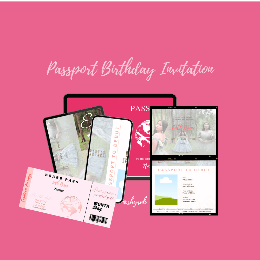To My Passport Party Invitations Paris Passport Invitation Template