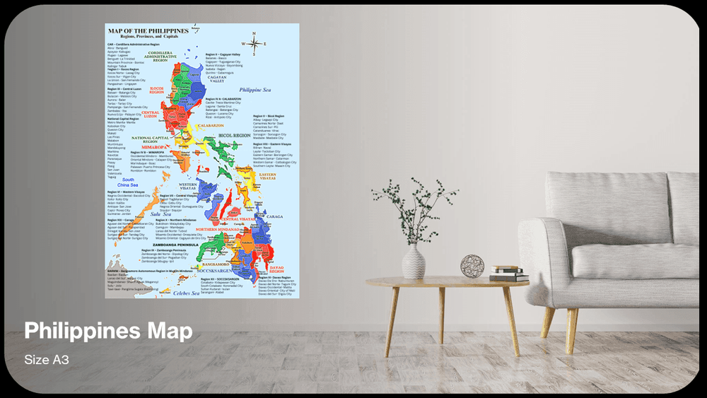 Large Detailed Administrative Map Of Philippines With