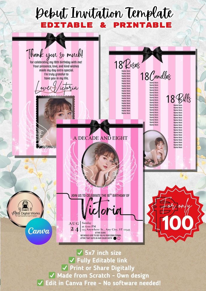 Victoria Secret Invitation