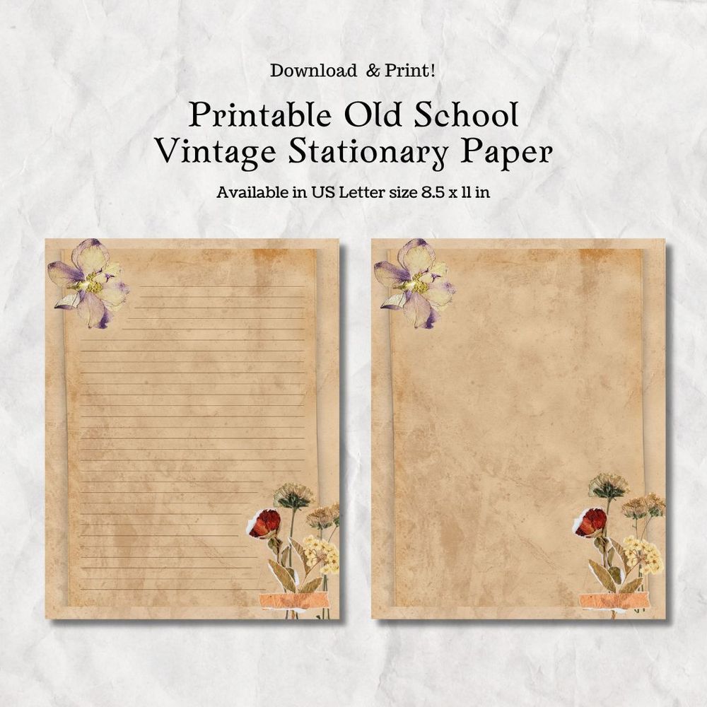 Vintage Stationery Designs