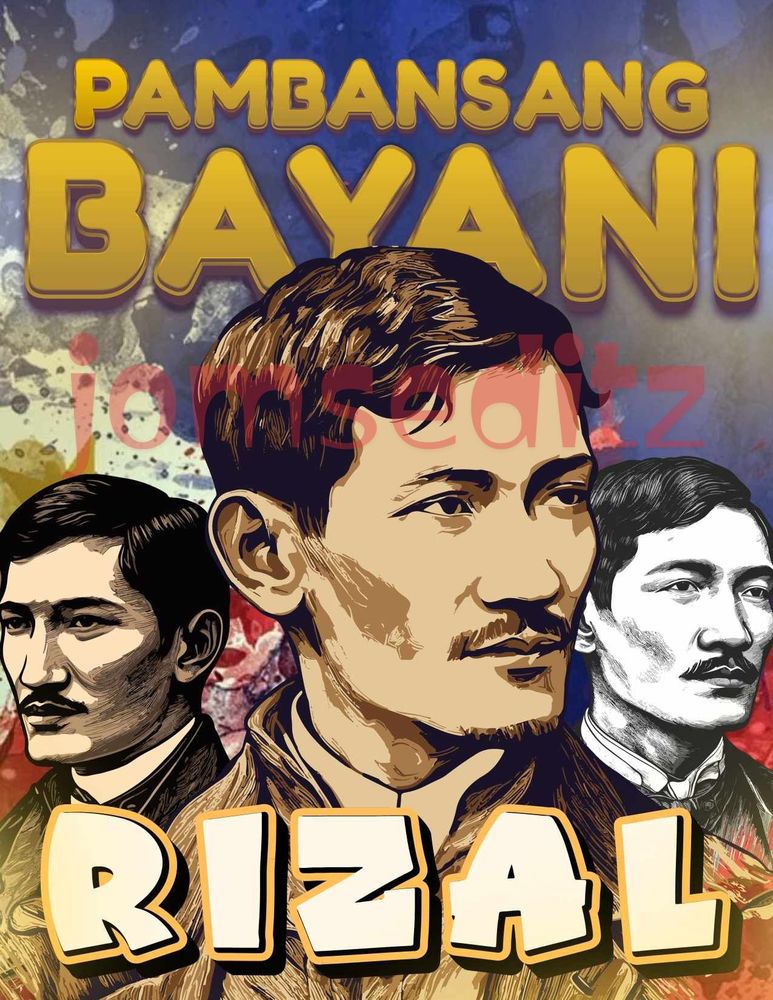 Pambansang Bayani Jose Rizal Friars And Filipinos : Rizal, Jose: