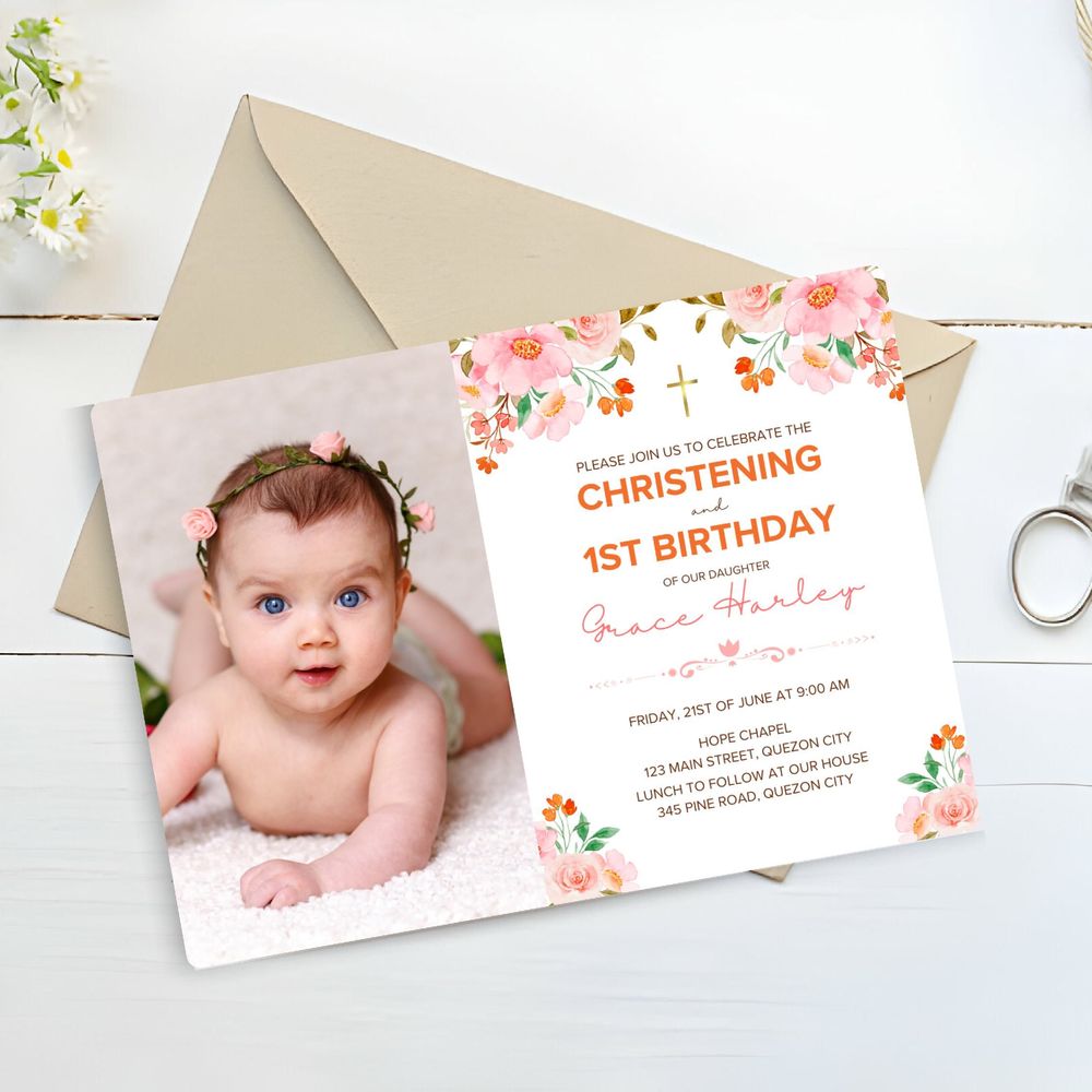 1st Birthday Invitations Sample Free 1st Birthday Invitation Card