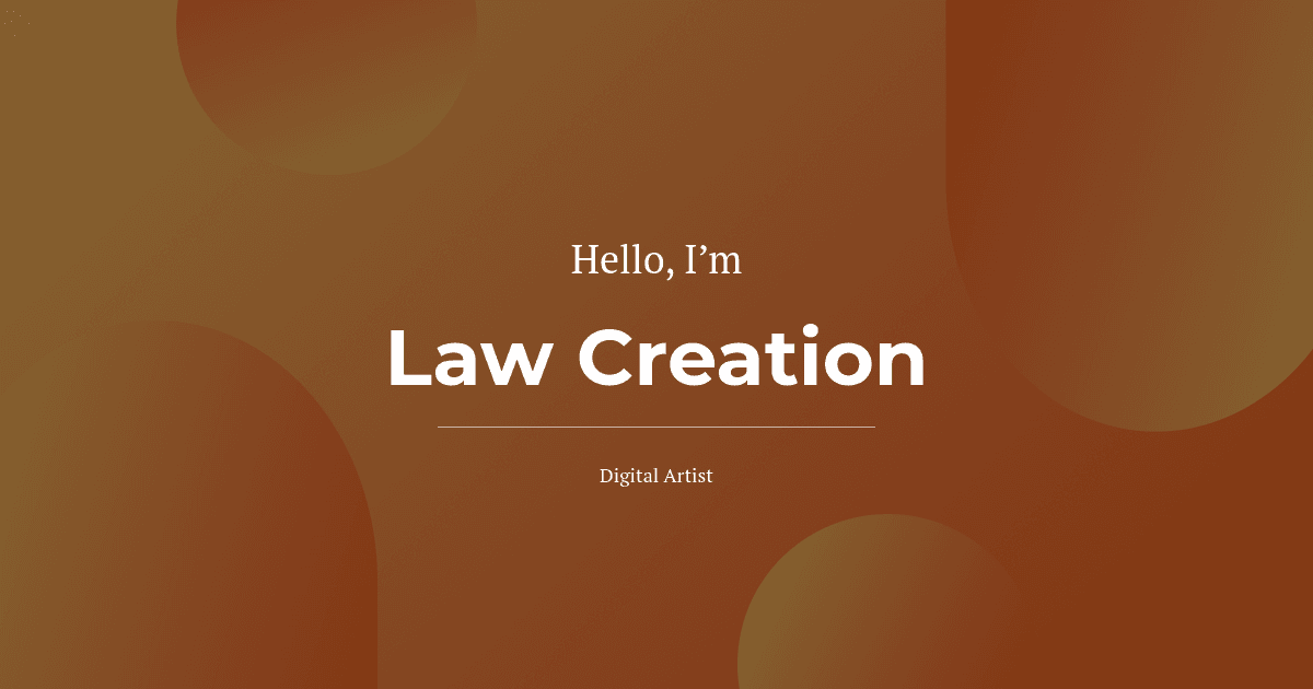 Law Creation