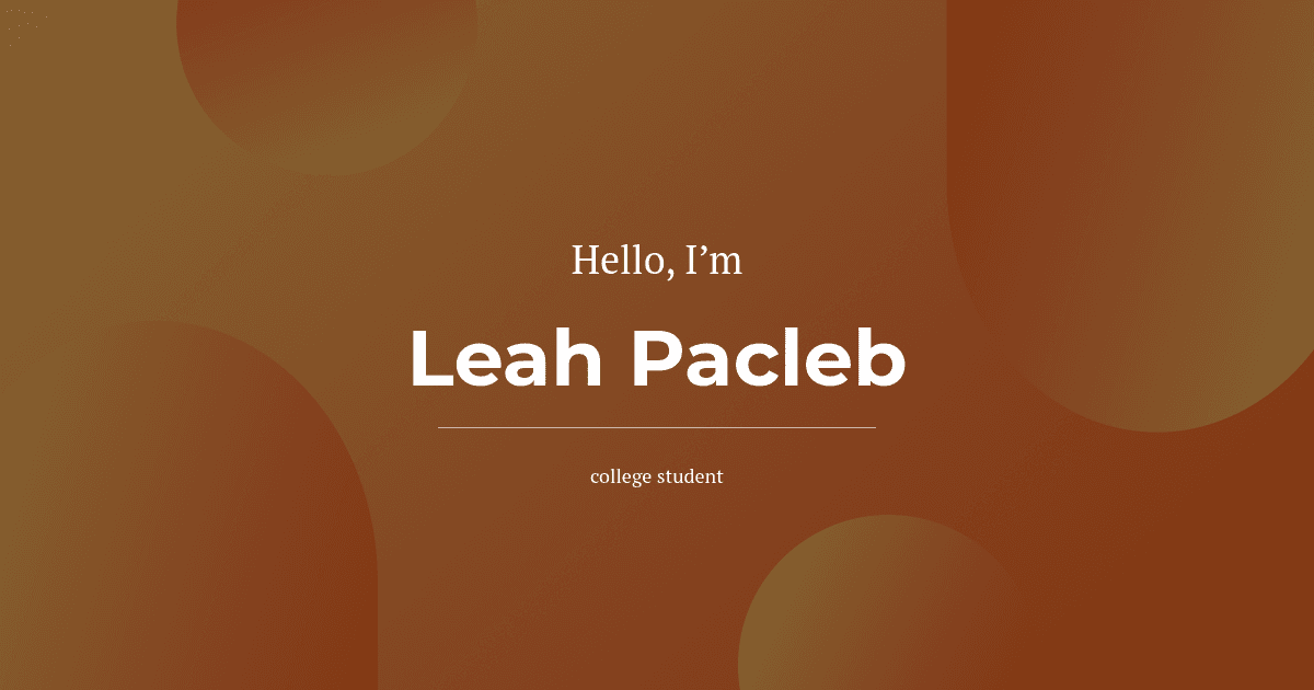 Leah Pacleb