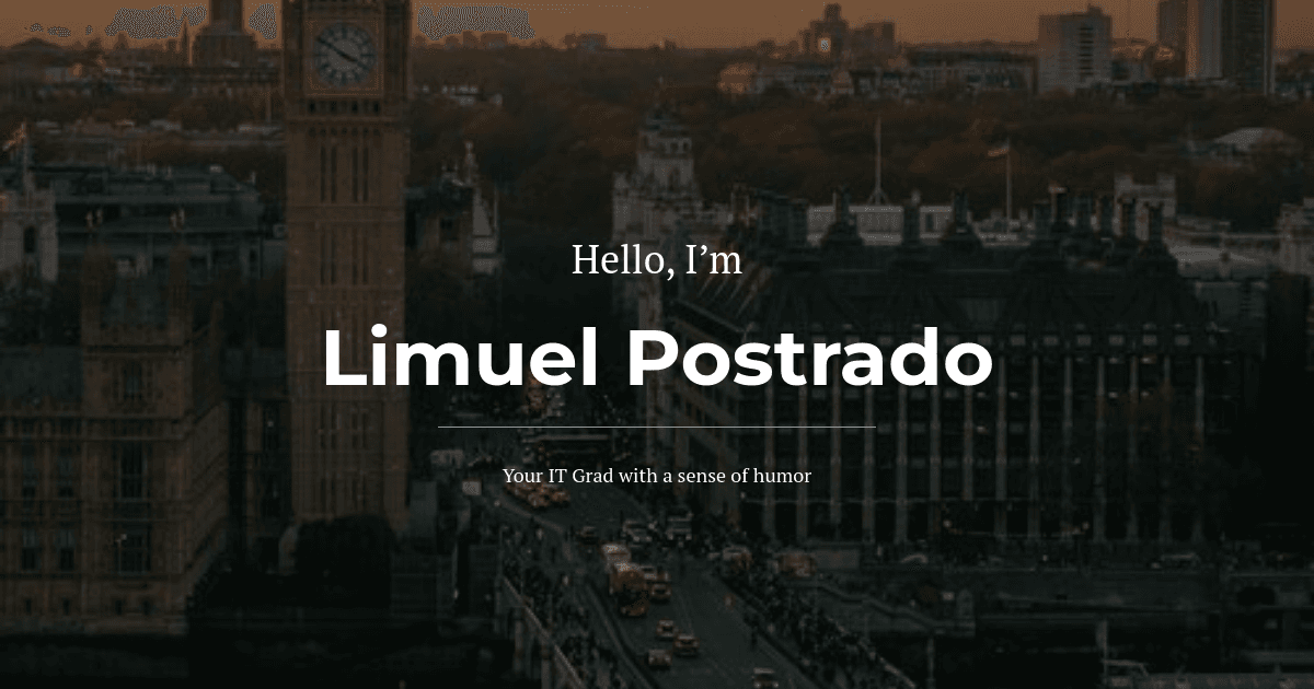 Limuel Postrado