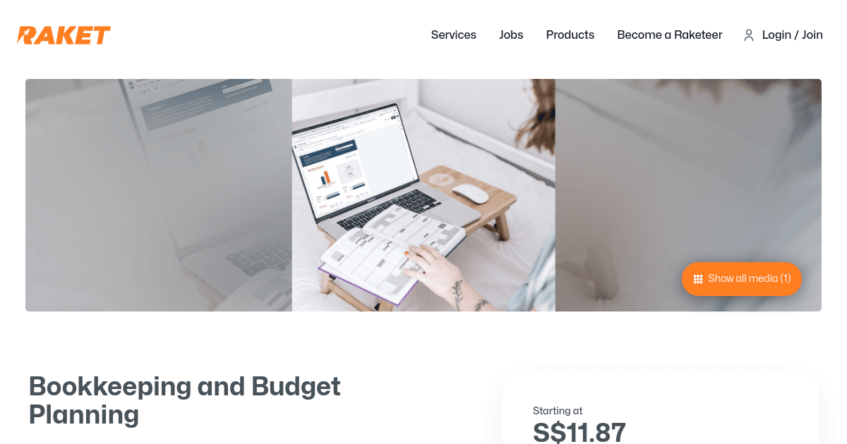 Bookkeeping and Budget Planning by linlee - Raket.PH