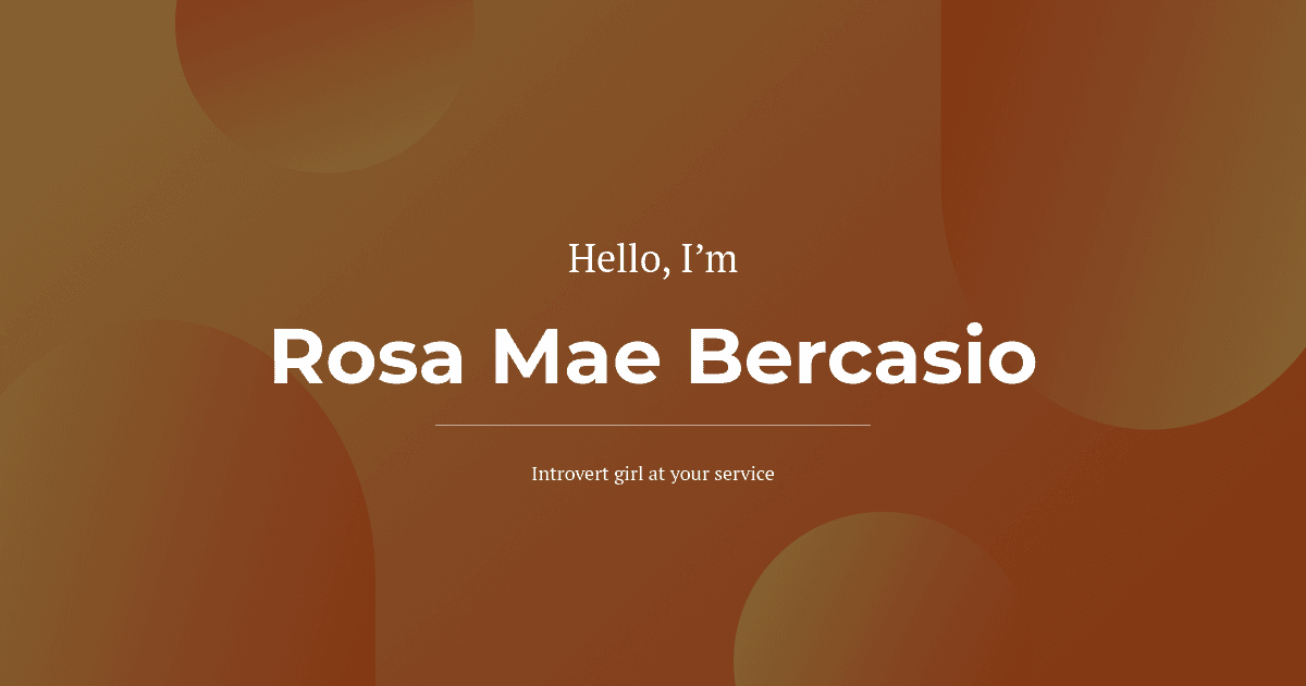 Rosa Mae
