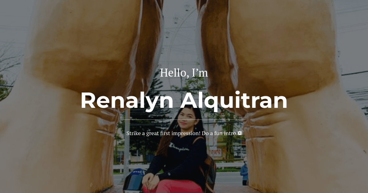 Renalyn Alquitran