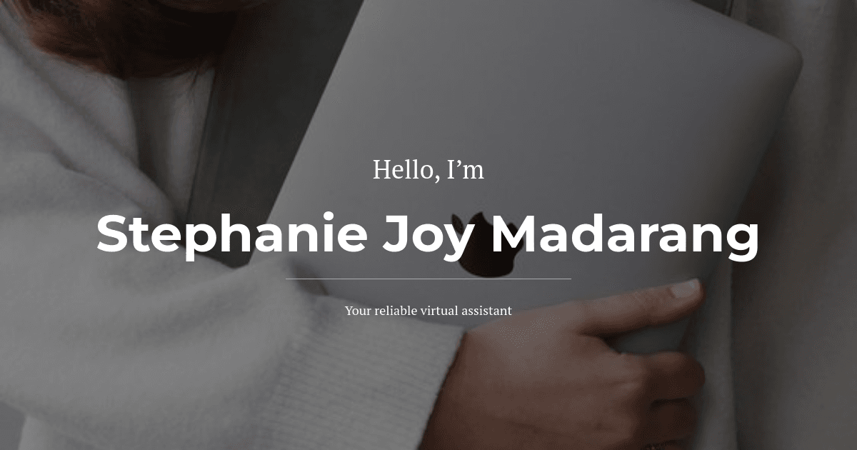 Stephanie Joy Madarang