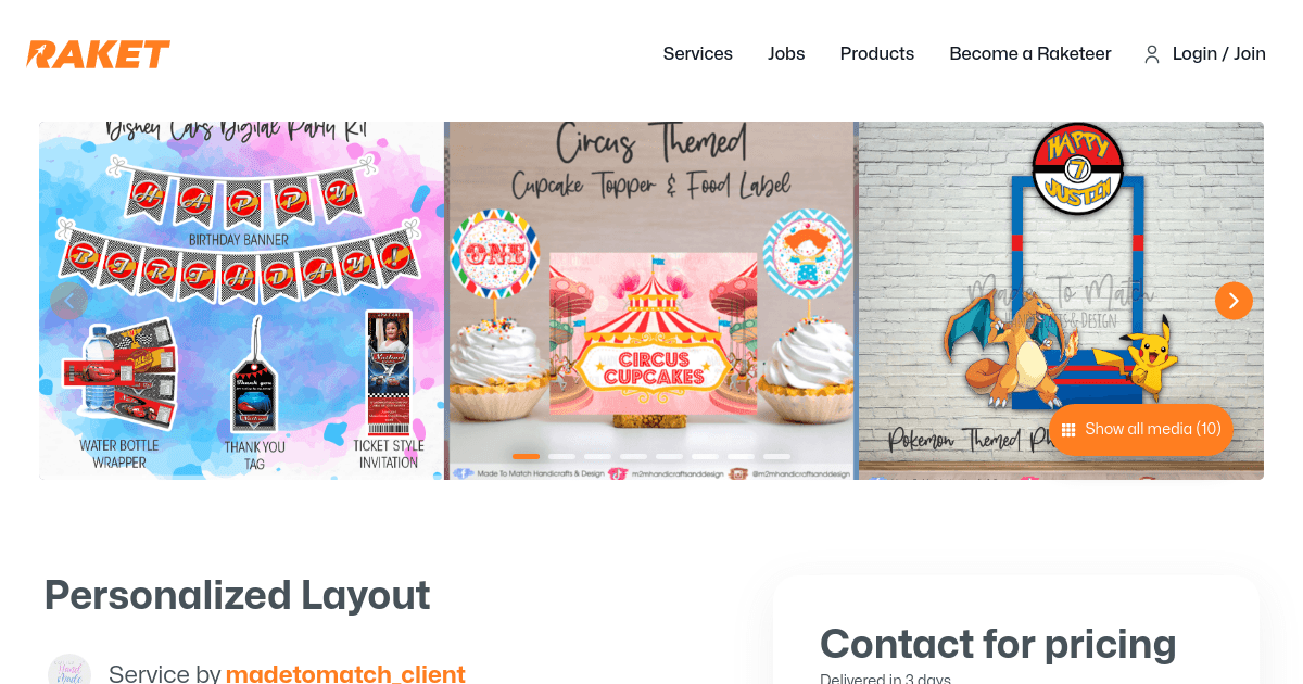 Personalized Layout by m2mhandicrafsanddesign - Raket.PH