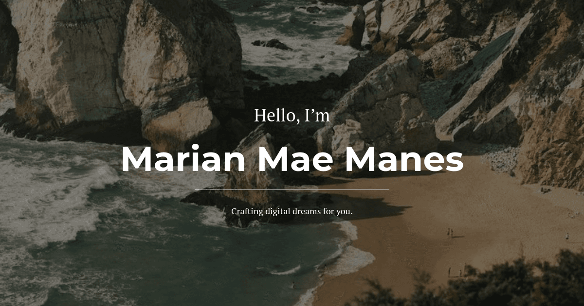 Marian Mae Manes