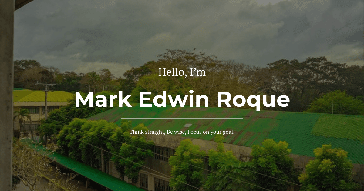 Mark Edwin Roque