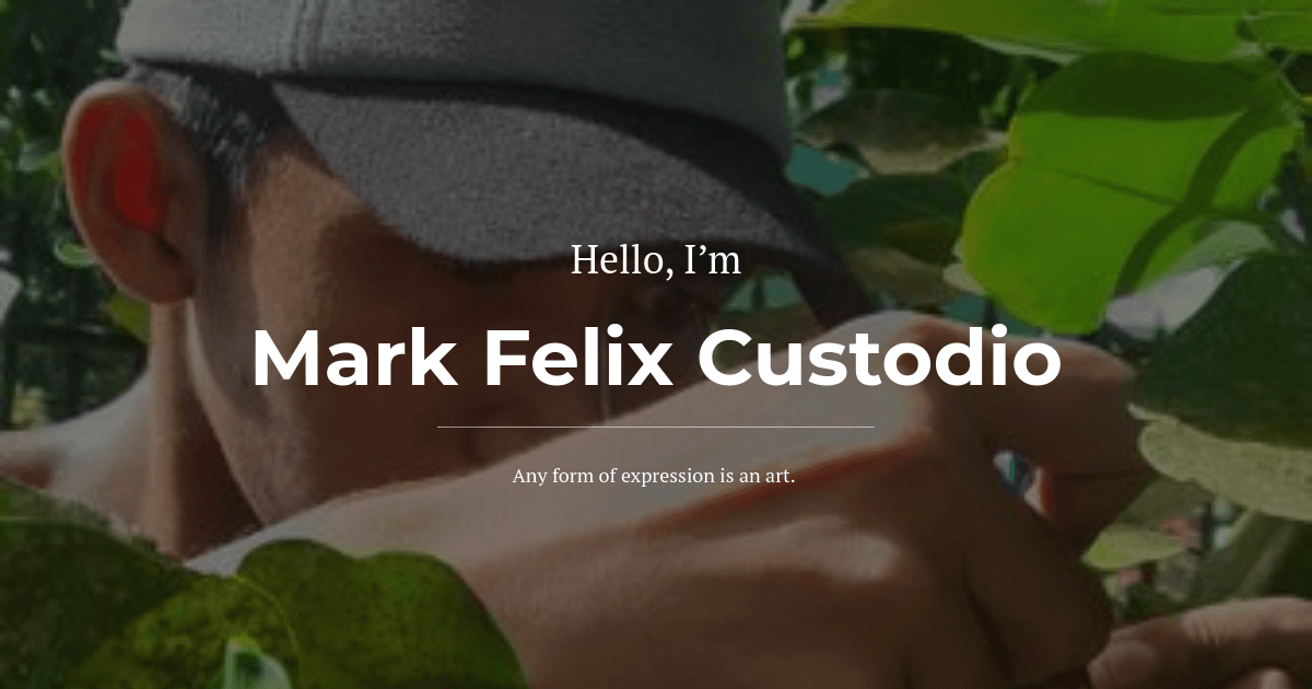 Mark Felix Custodio