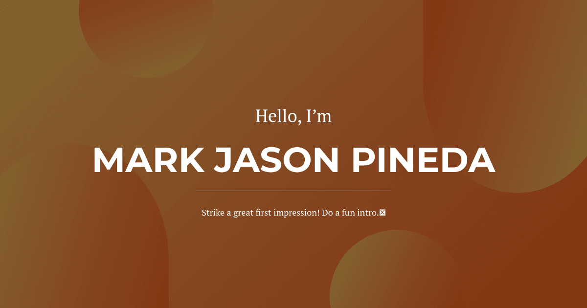 MARK JASON PINEDA