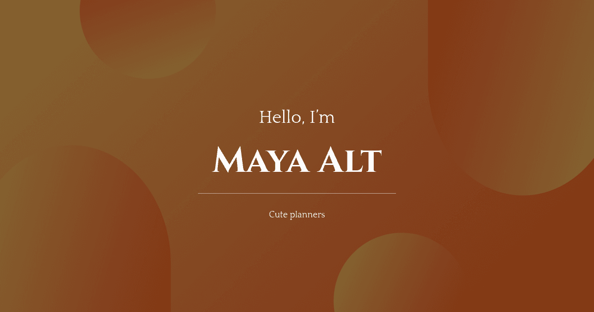 Maya Alt