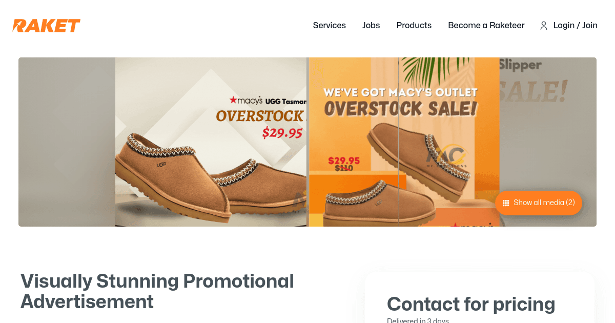 Visually Stunning Promotional Advertisement by mcreations - Raket.PH