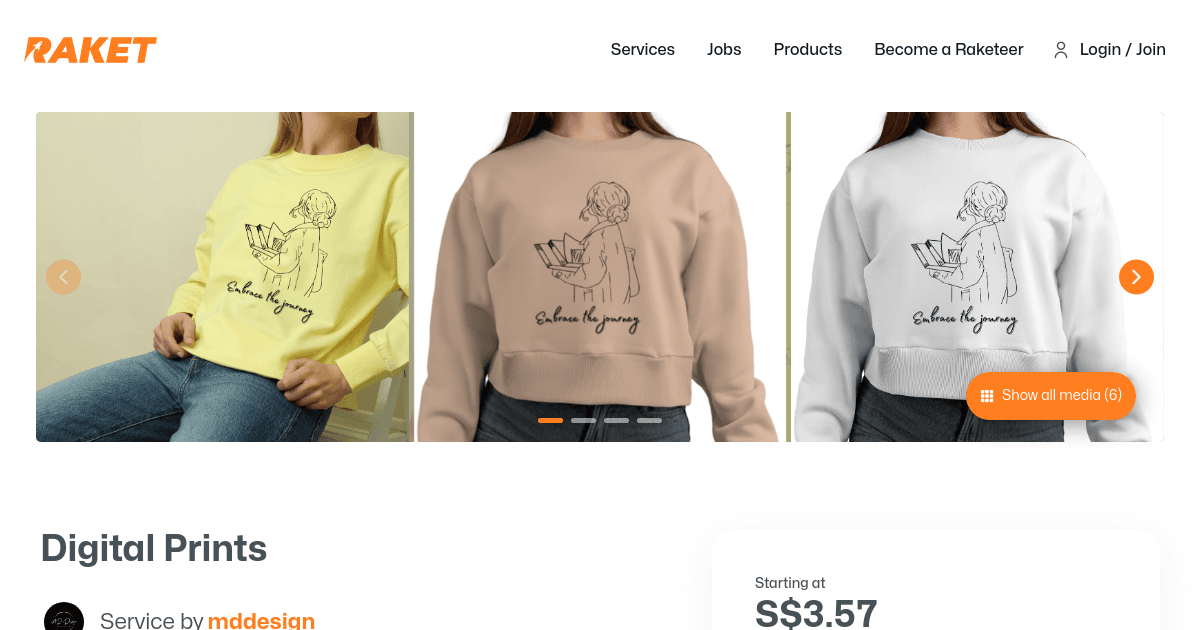 Digital Prints by mddesign - Raket.PH