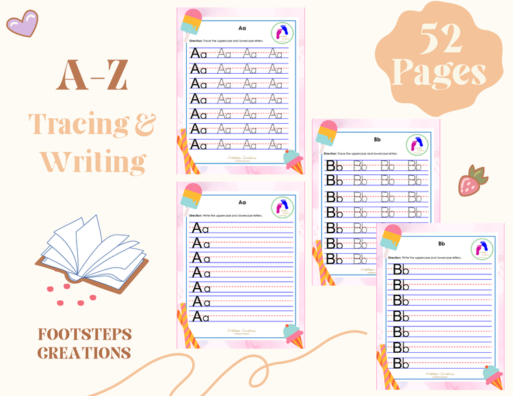 A Z Writing Worksheets