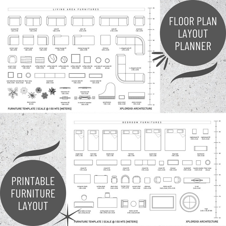 Floor Plan Furniture Templates Floor Plan Solution – Design