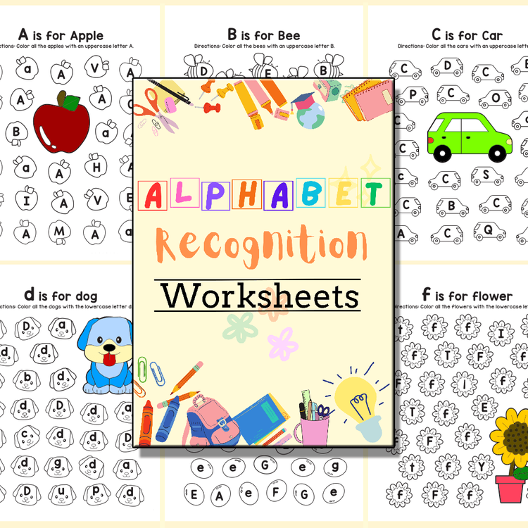 Letter Recognition Printable Books Free - Infoupdate.org