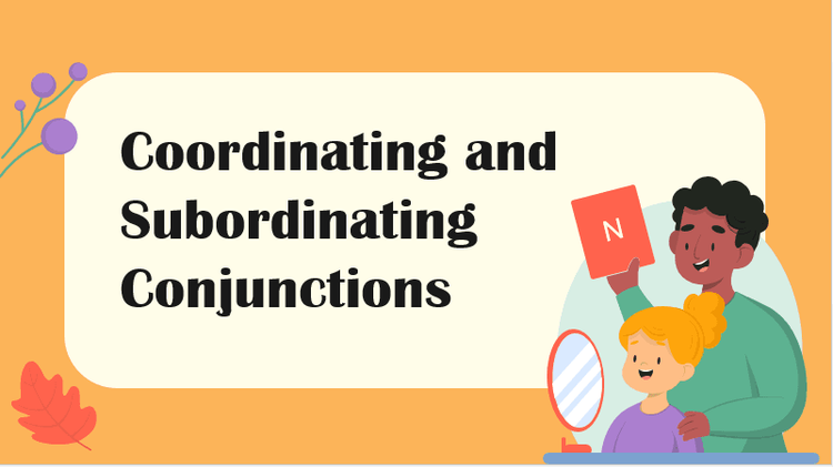 Examples Of Subordinating Conjunctions Slideshare Subordinating