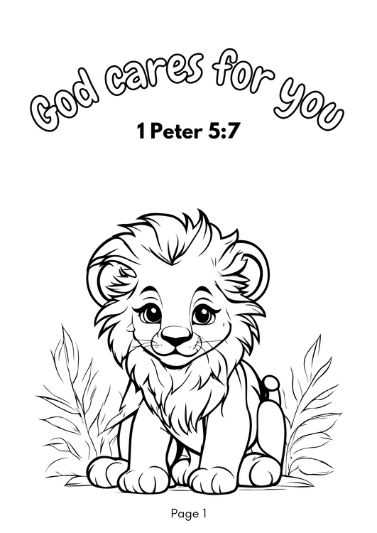 children's bible verses coloring pages