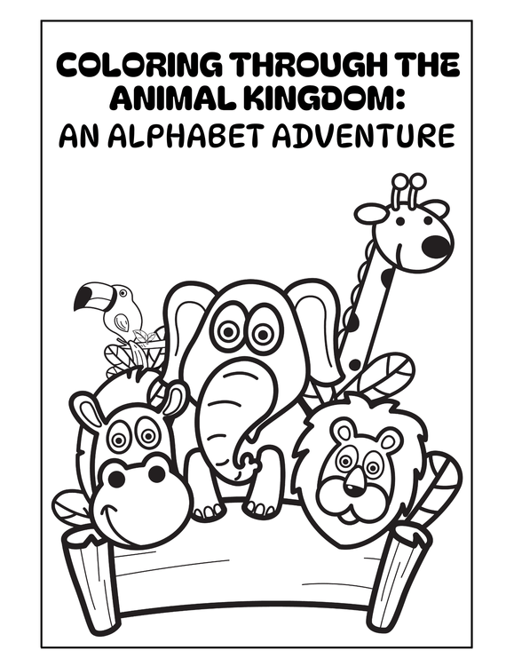coloring pages from animal kingdom