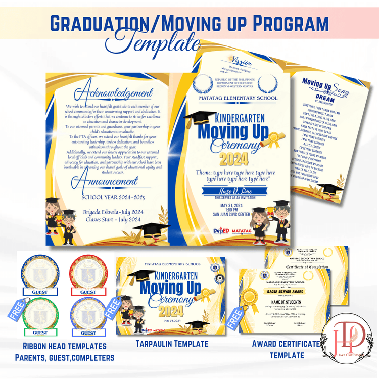 Free Printable Graduation Program Templates