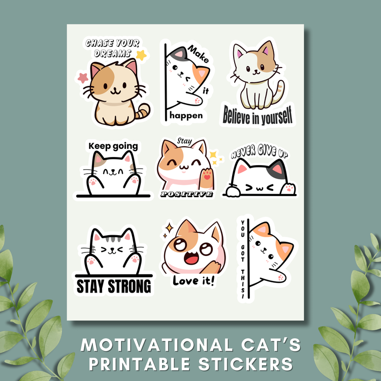 Self Motivation Cat