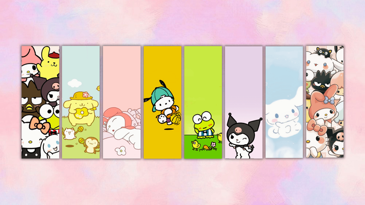 Hello Kitty Printable Bookmarks