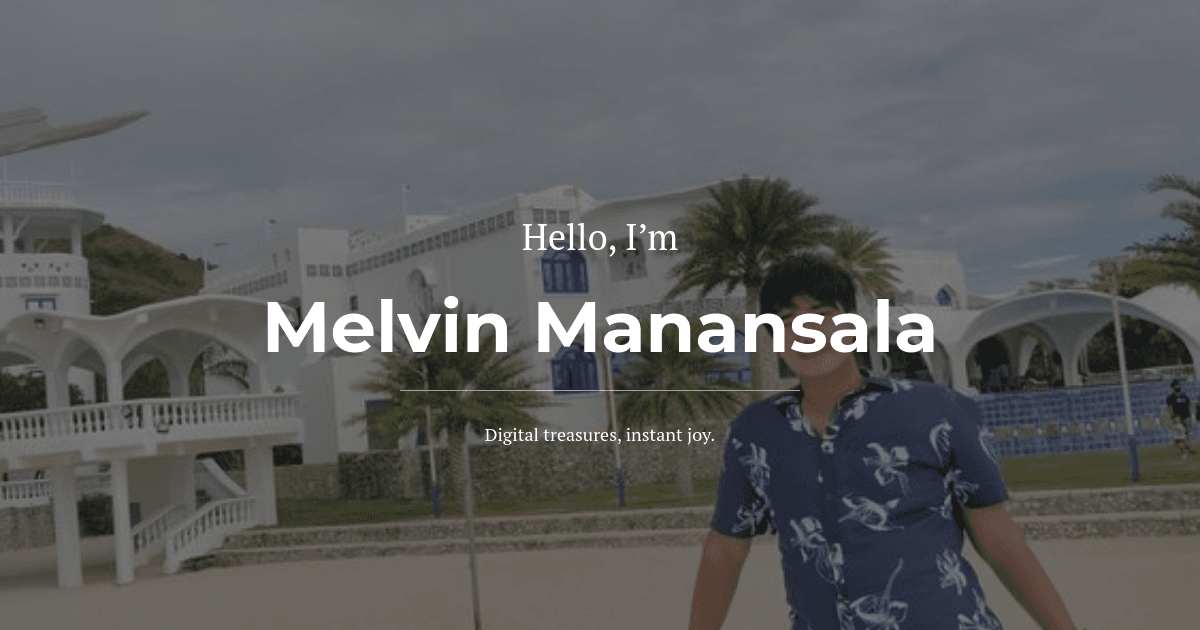 Melvin Manansala