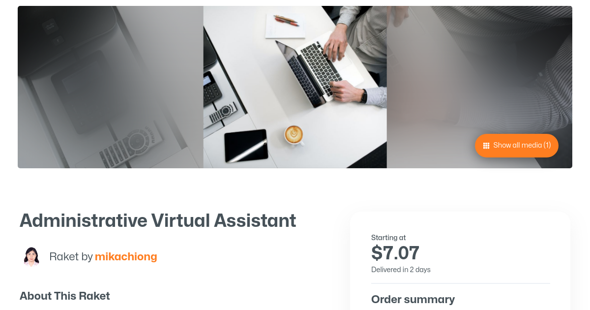 Administrative Virtual Assistant by mikachiong - Raket.PH