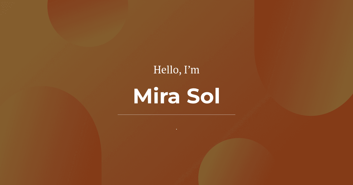 Mira Sol