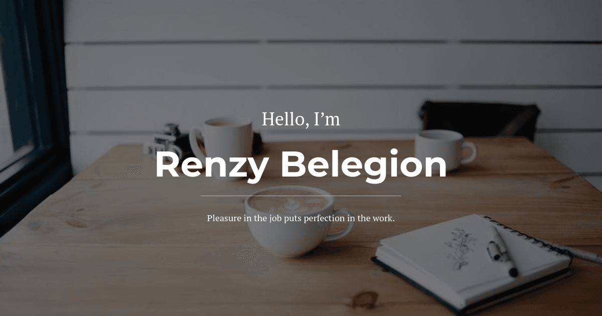 Renzy Belegion