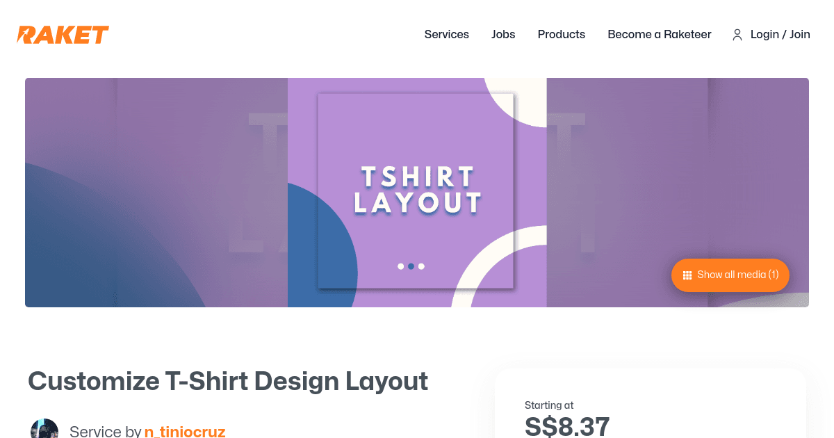 Customize T-Shirt Design Layout by n_tiniocruz - Raket.PH