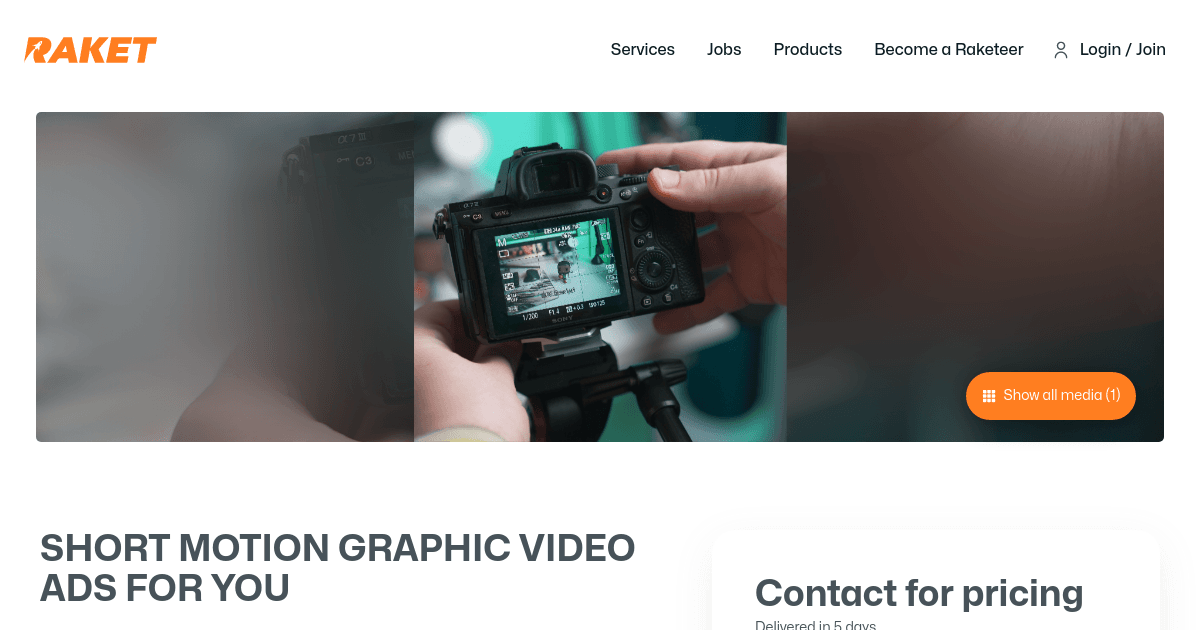 SHORT MOTION GRAPHIC VIDEO ADS FOR YOU by nathancarado - Raket.PH