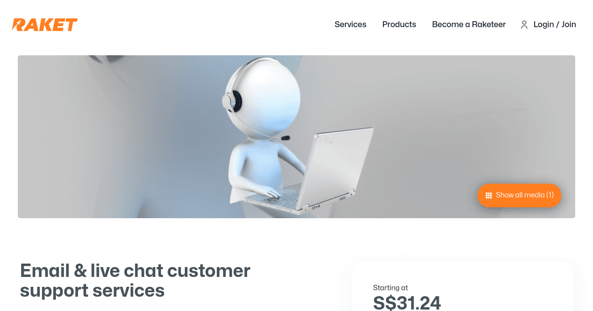 Email & live chat customer support services by nesgenanda - Raket.PH