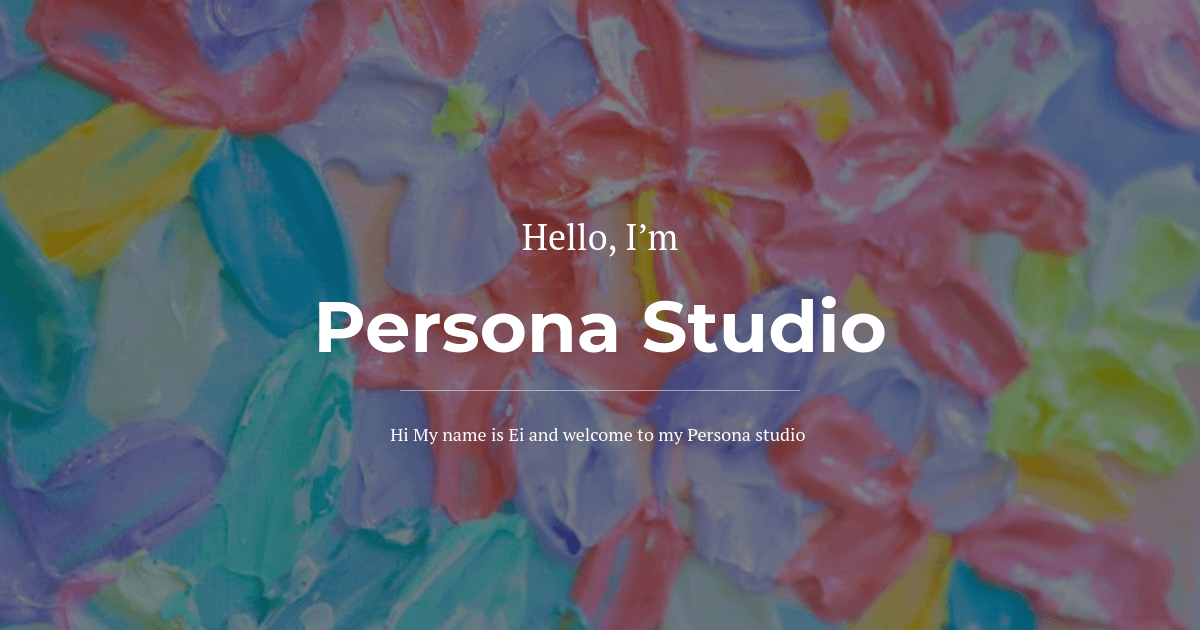 Persona Studio